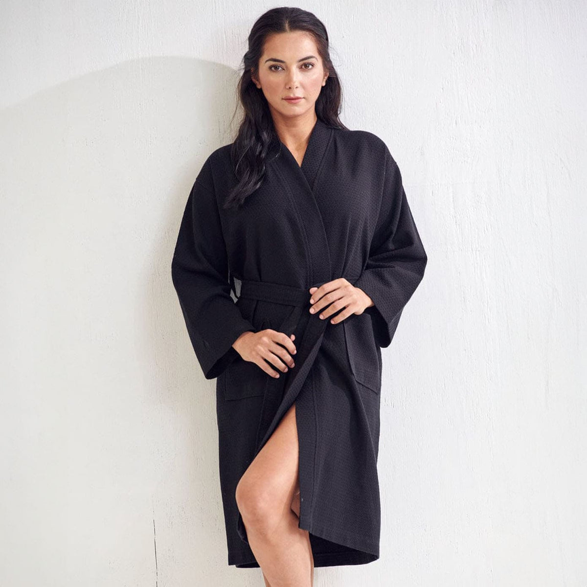 Long Black Robe Women's - Long Black Robe | RobesNmore