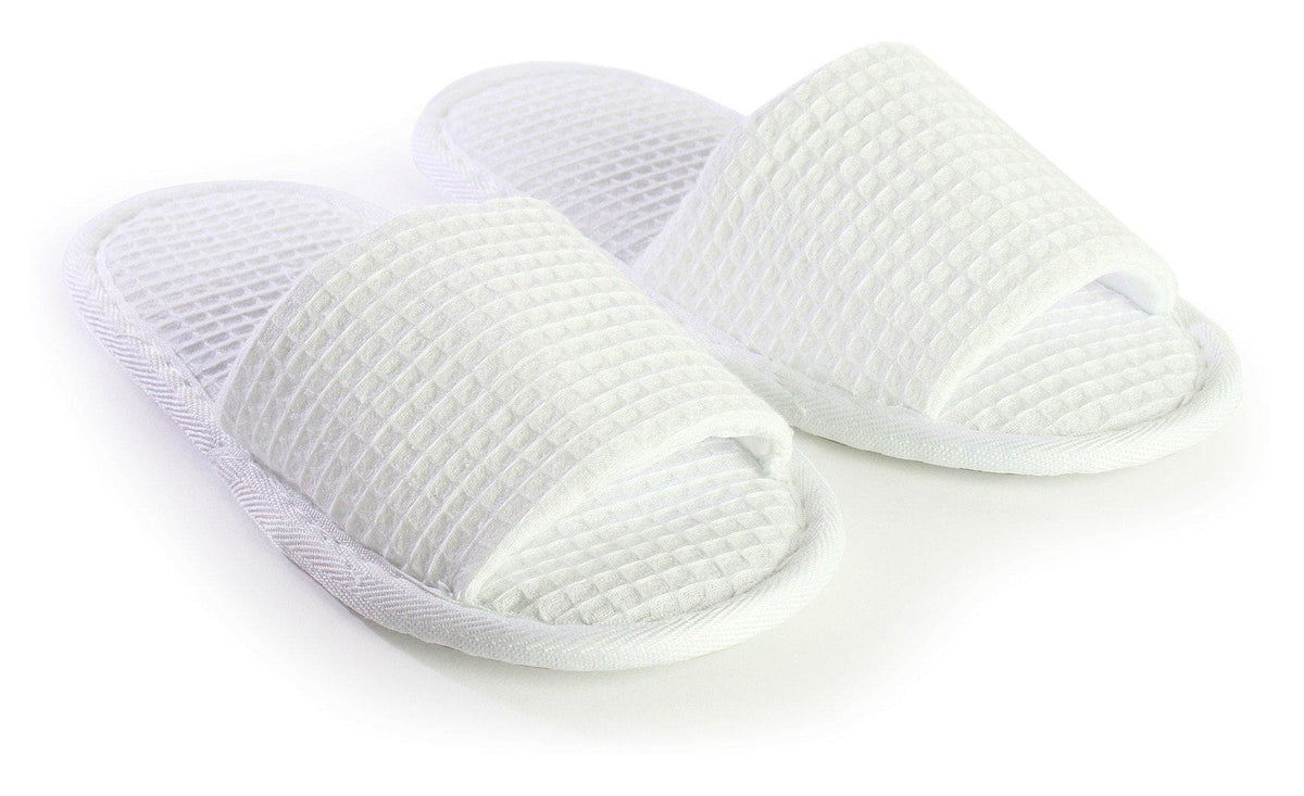 Kids Open Toe Waffle Slippers, Wholesale Slippers — RobesNmore